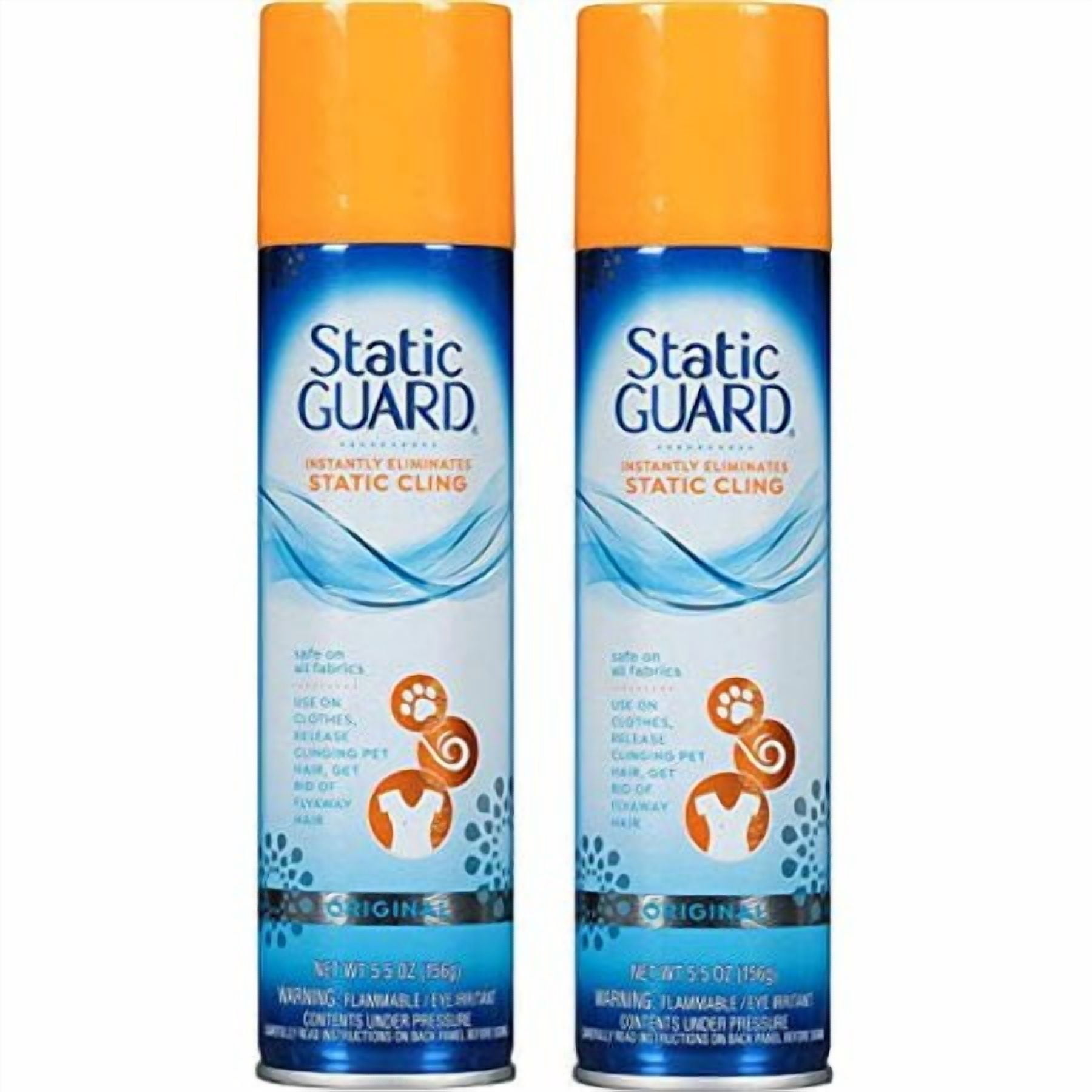 Static Guard Spray 5.5 oz. (Pack of 2) - Walmart.com
