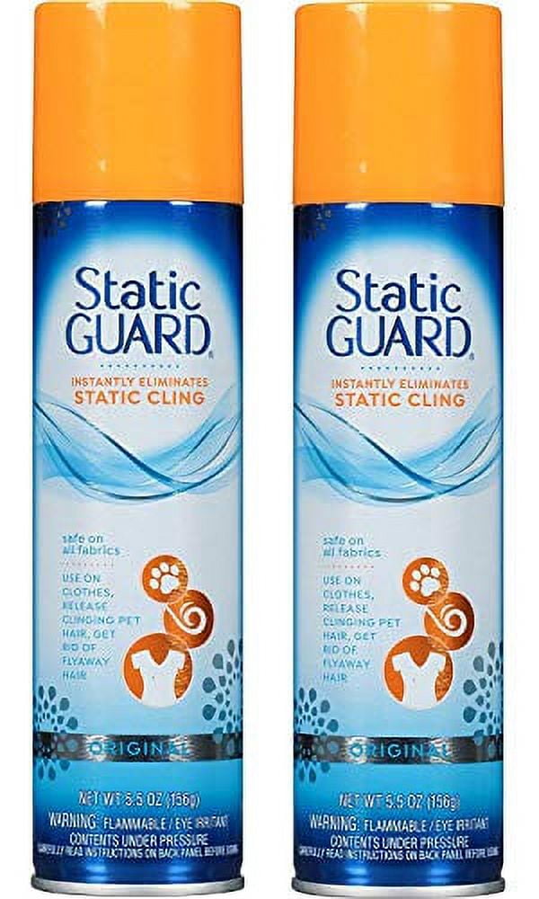 Static Guard Spray 5.5 oz. (Pack of 2) - Walmart.com