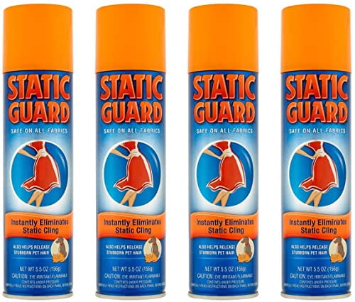 Static Guard Spray 5.5 oz - Pack of 4 - Walmart.com