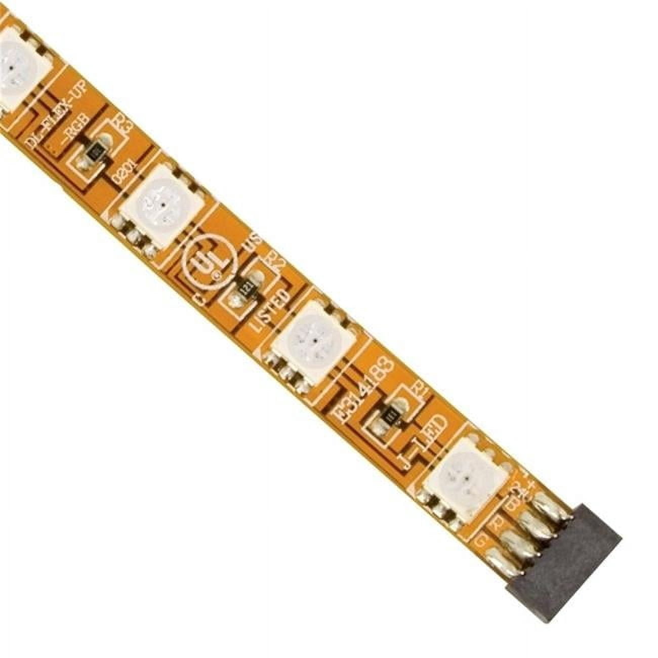Static Series 6 in. Linear Strip with Connection- Red Finish - Walmart.com