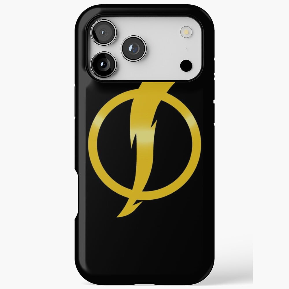 Static Shock logo electric comic style design iPhone Case 17 through 11 ...