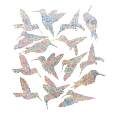 Pompotops Clearance Hummingbird Window Clings Anti-Collision Window ...