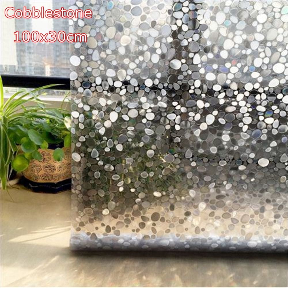 Static adhesive Rainbow Laser Matte Non-Adhesive Window Films Window ...