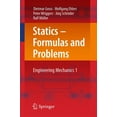 Statics - Formulas and Problems: Engineering Mechanics 1, (Paperback ...
