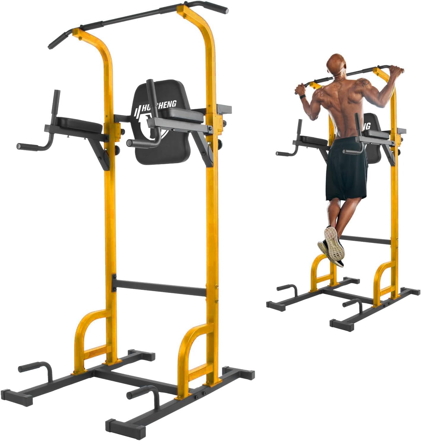 Station Stand Pull Up Bar for Gym Strength Training Workout ...