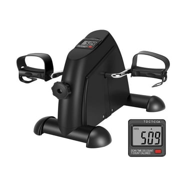 Under Desk Bike Pedal Exerciser, Mini Exercise Machine, Portable Arm ...