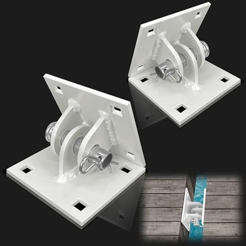 Stationary Floating Dock Connector Metal Dock Brackets Hardware Heavy ...