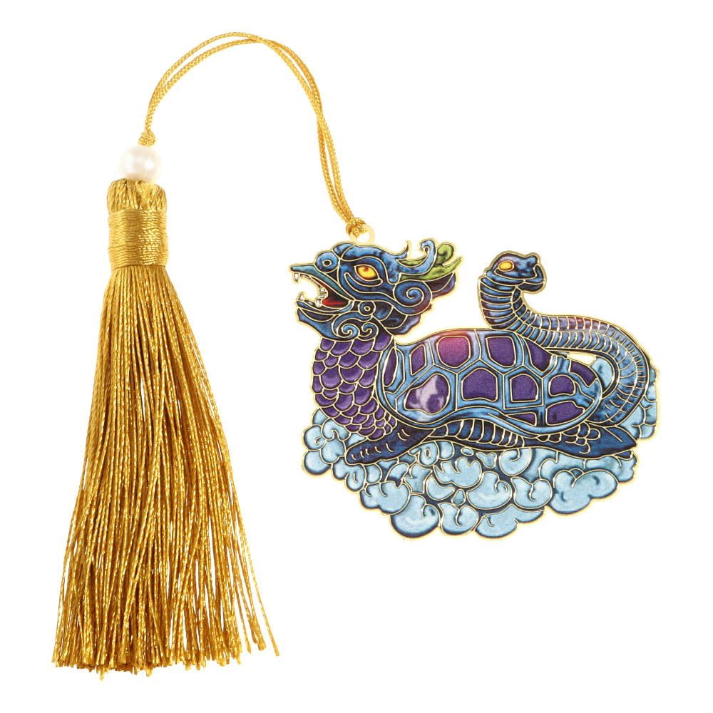 Stationery Chinese style Retro Pendant Dragon Tiger Tassel Book Clip ...