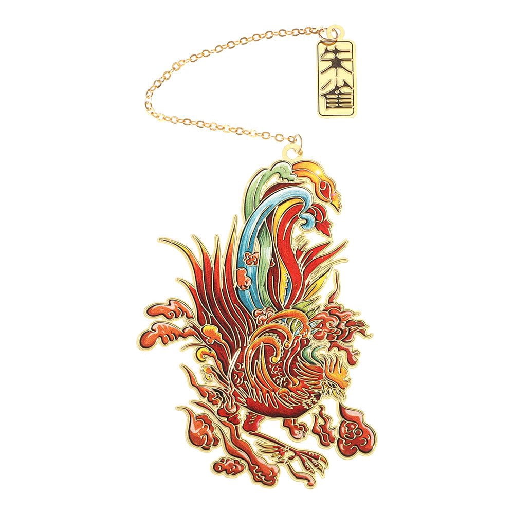 Stationery Chinese style Retro Pendant Dragon Tiger Tassel Book Clip ...