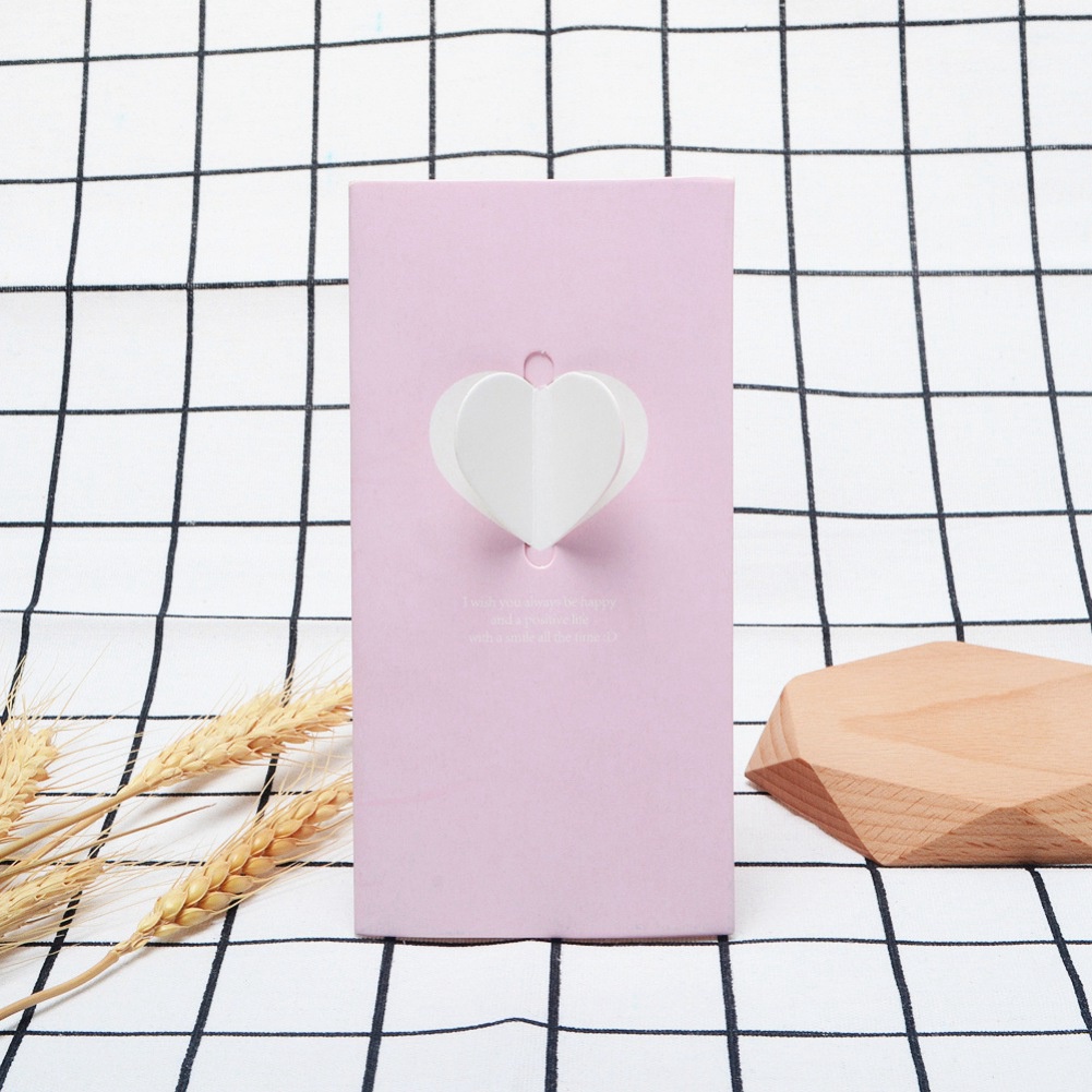 Stationery Creative Flights Heart Greeting Card Message New Year ...