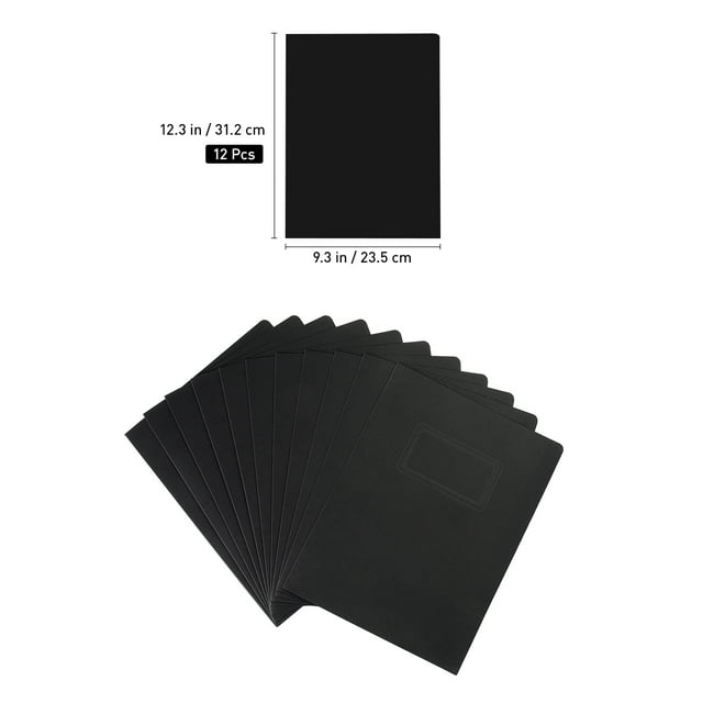 Stationery Folder with Pockets Kraft Paper File Folder Presentation ...