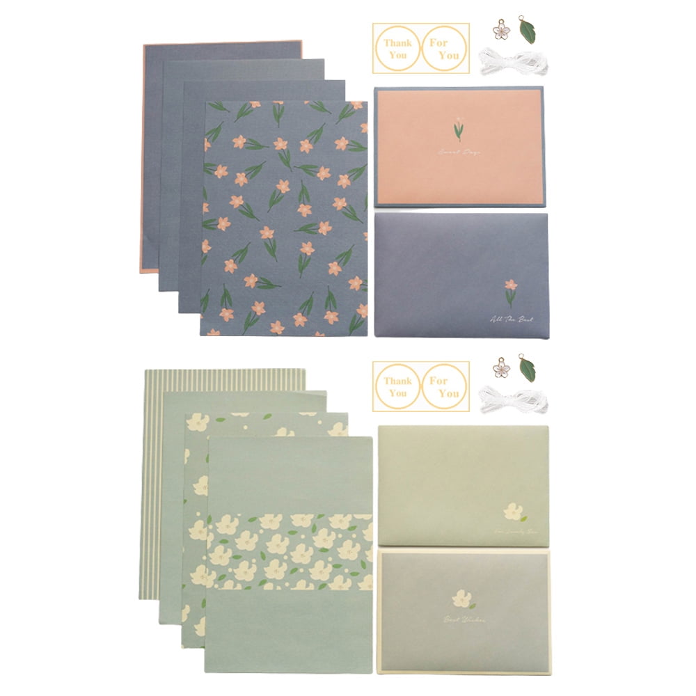 Stationery Paper (Lined) 24pcs and Envelopes 12pcs, Stationery Paper ...