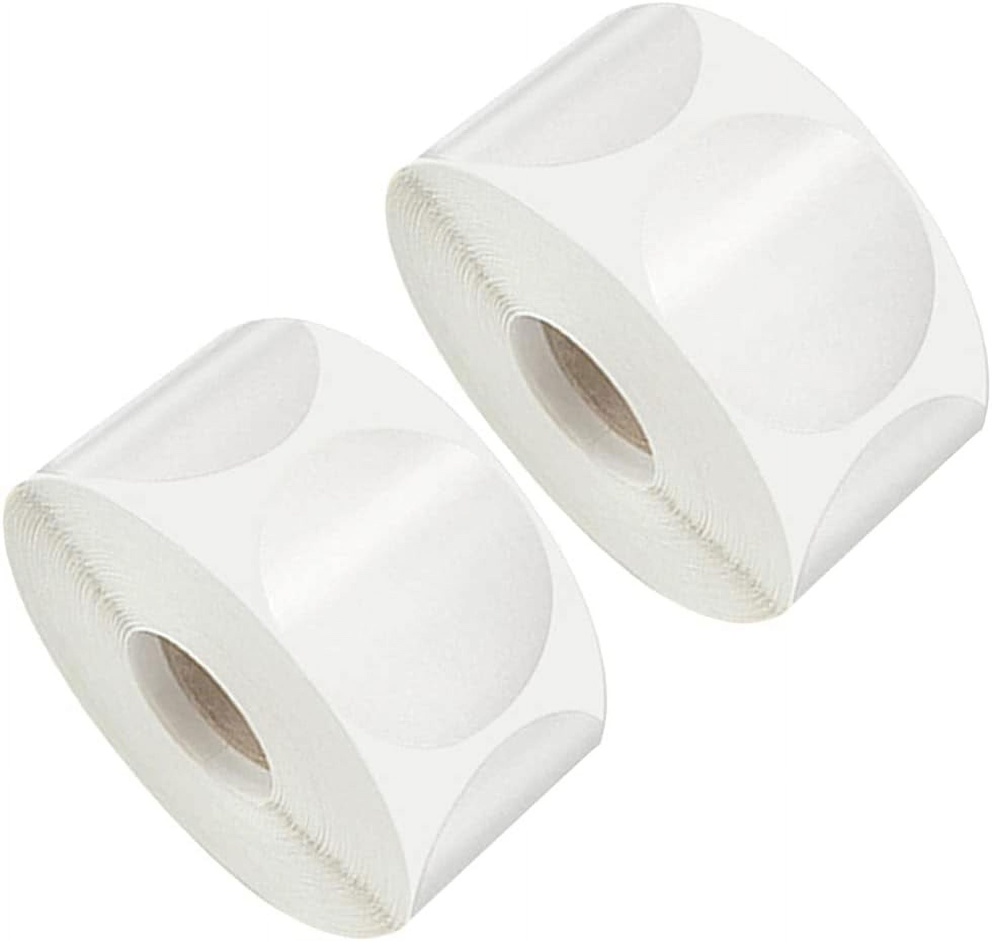 Stationery Stickers 2 Rolls Clear Retail Package Round Circle Wafer ...