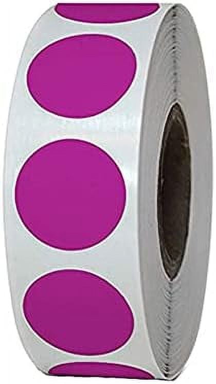 Stationery Stickers Chroma Label 1 inch Color-Code Dot Labels Stickers ...