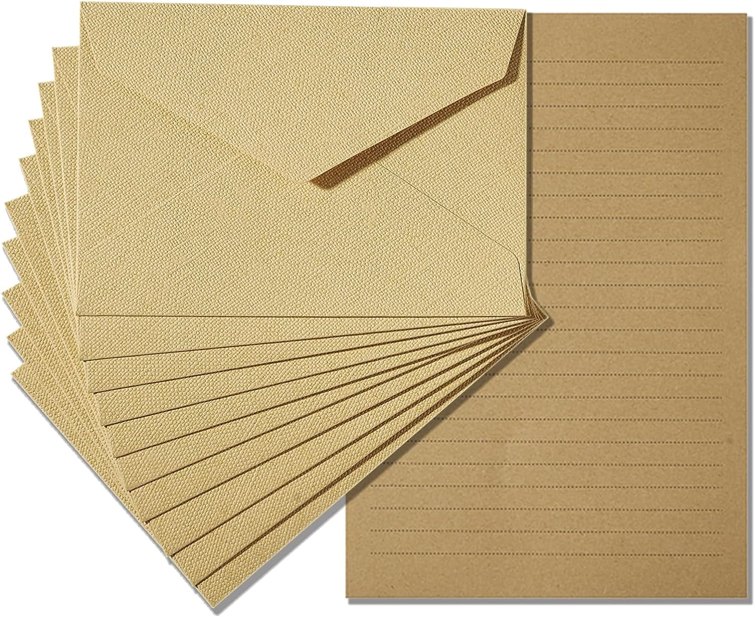 Stationery Writing Paper and Envelopes Set with Jute Rope 4 X 6 for ...