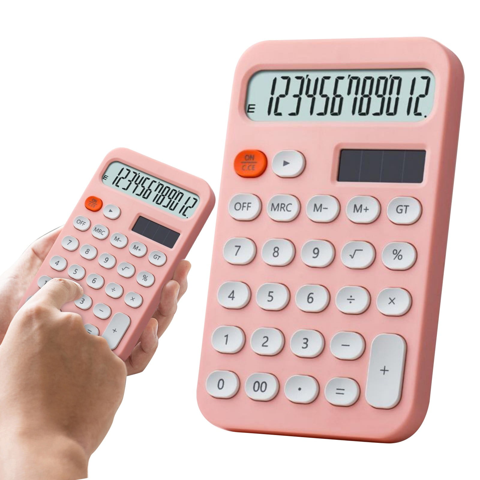 Stationery set Colorful Desktop Calculator 12 Digit Basic Calculator ...