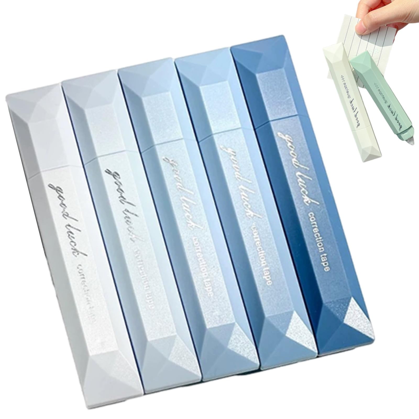Stationery set NEW Double Tape Pens Double Tape Roller Double Ded Glue ...