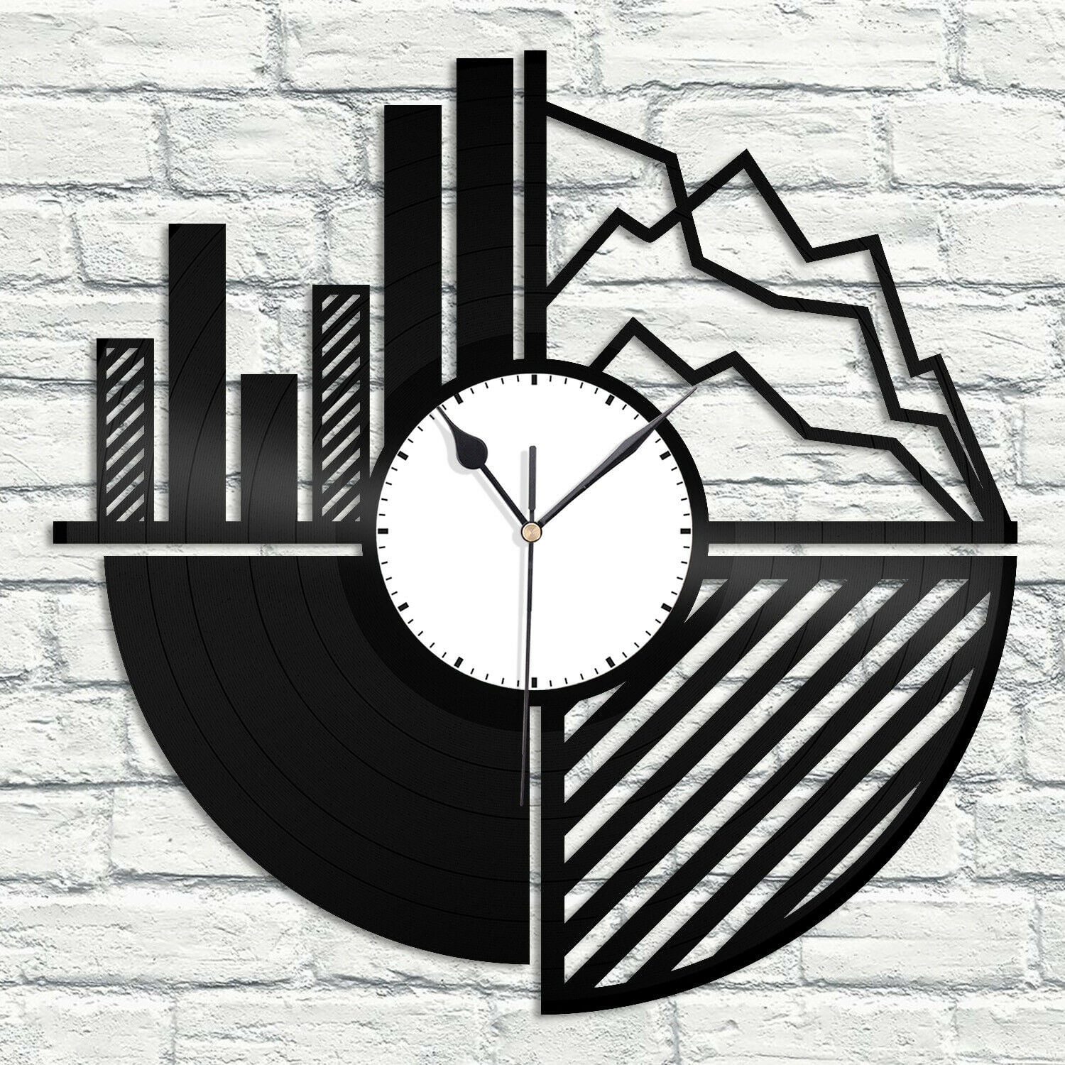 Statistician Vinyl Wall Clock Souvenir Unique Gift for Friends Home ...