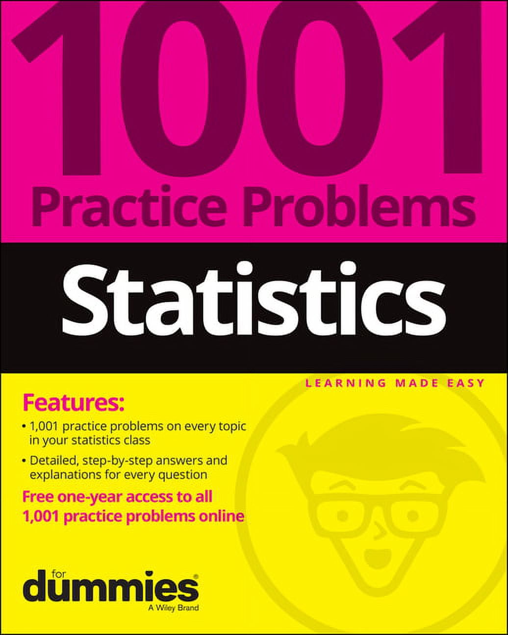 Statistics: 1001 Practice Problems for Dummies (+ Free Online Practice ...