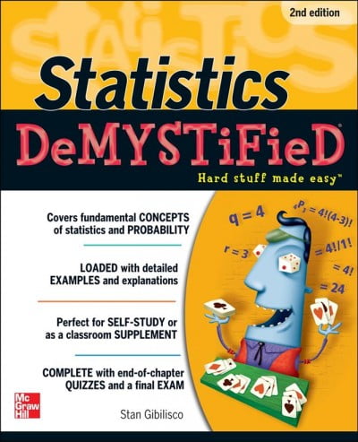 Statistics Demystified, 2nd Edition (Paperback) - Walmart.com
