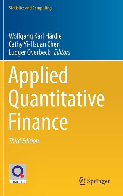 Statistics And Computing Applied Quantitative Finance Hardcover