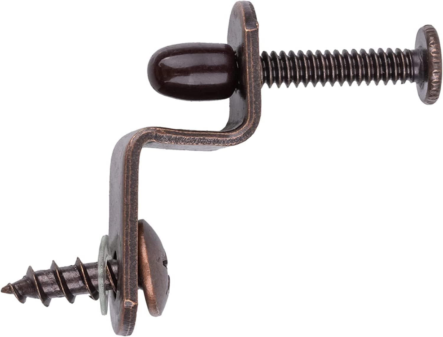 Statuary Bronze Adjustable Glass Retaining Clip Support | Pack of 6 ...