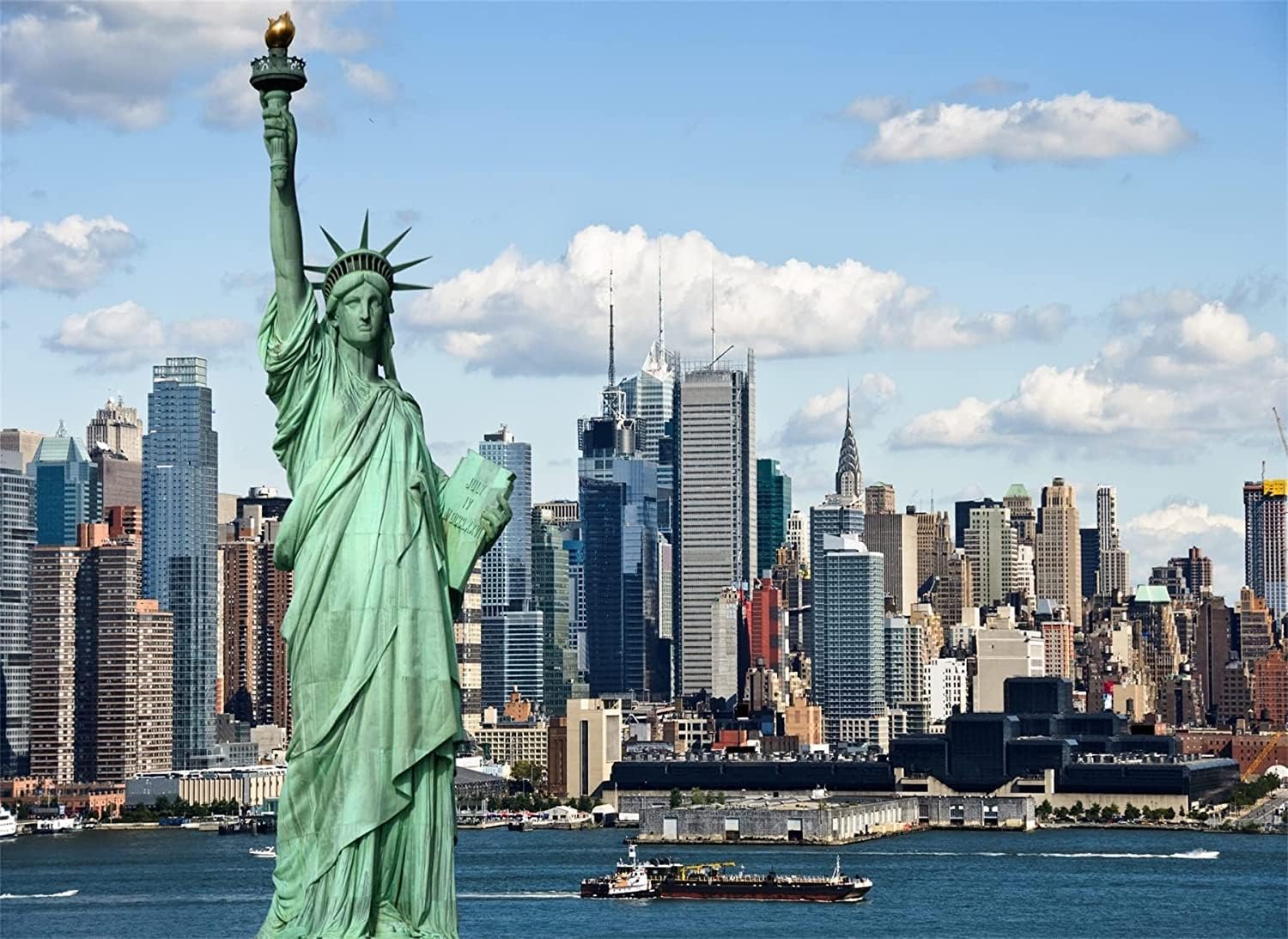 Statue of Liberty Backdrop Theme Photography America New York City ...