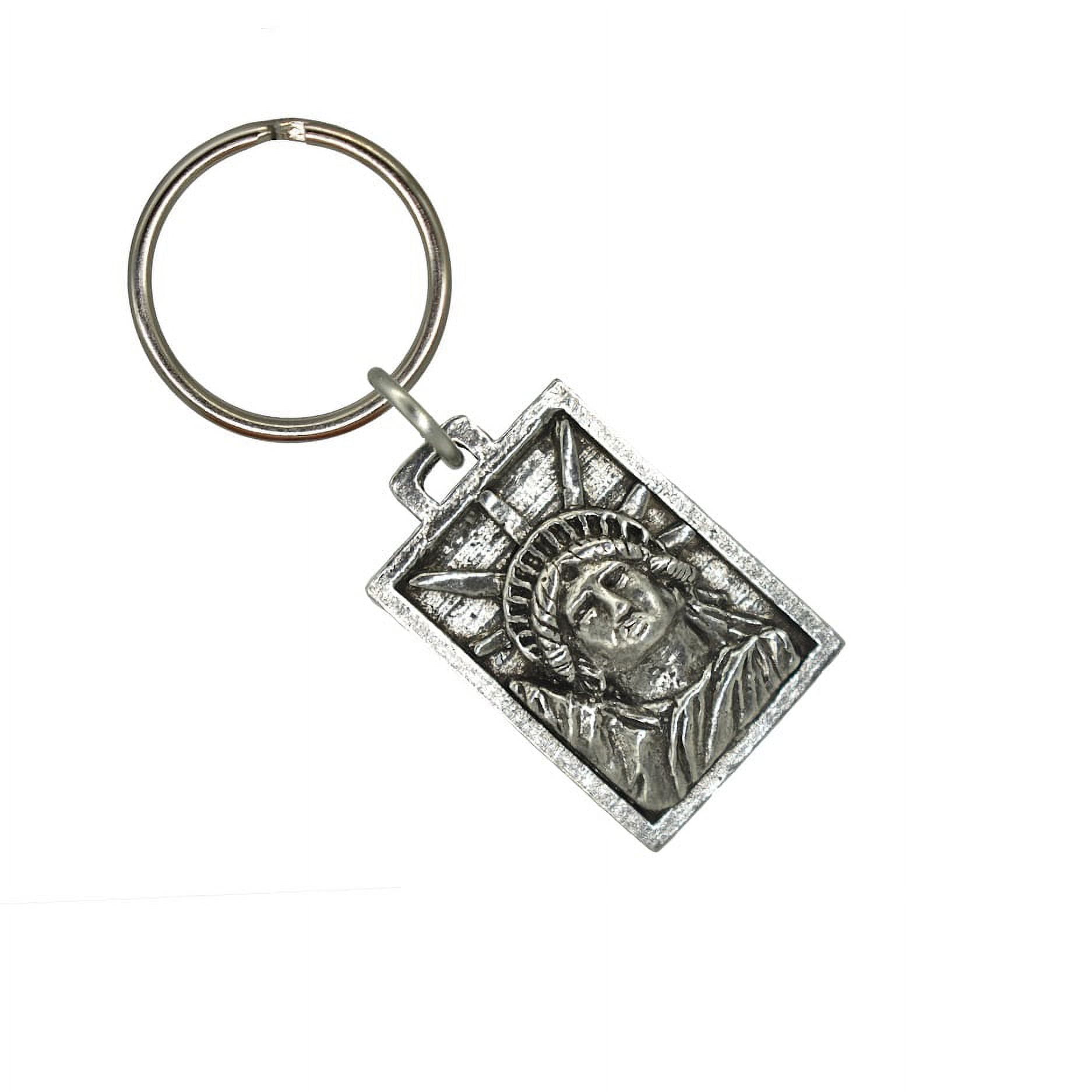 Statue of Liberty Keychain, New York City, USA, America, Key Fob, Key ...