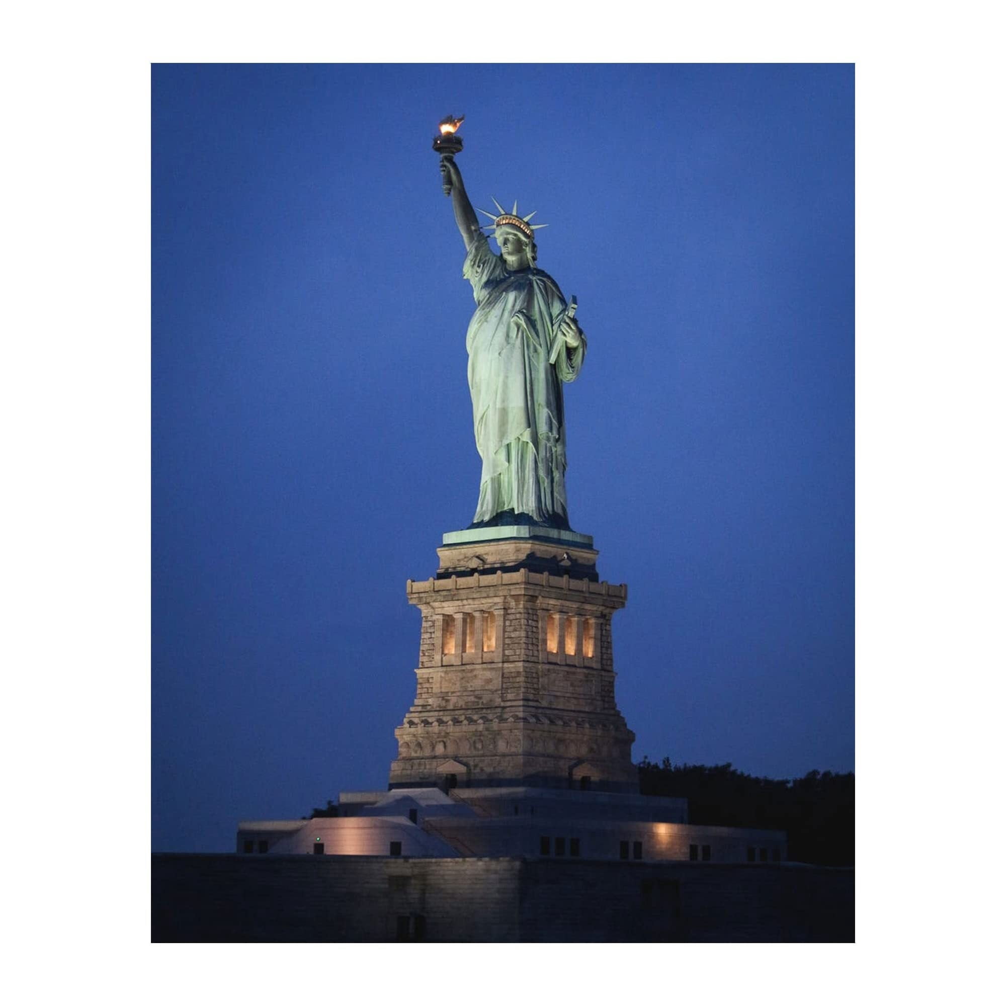 Statue of Liberty - Patriotic Wall Art Poster, Our Motivational Wall ...