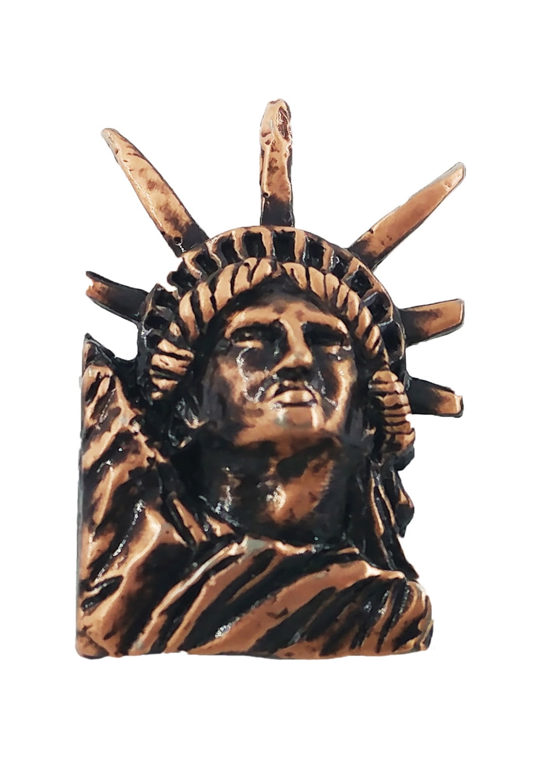 Statue of Liberty Pin, Lady Liberty, America, Copper Plated, Metal, Hat ...