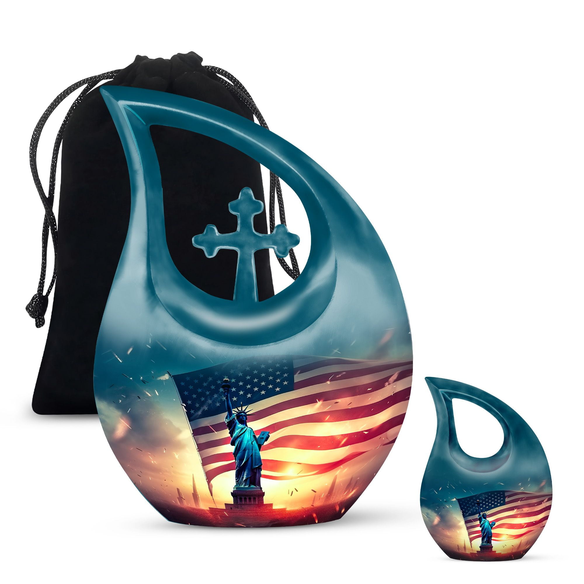 Statue Of Liberty Urn - Burial Urns For Ashes - Urn For Ashes For Women ...