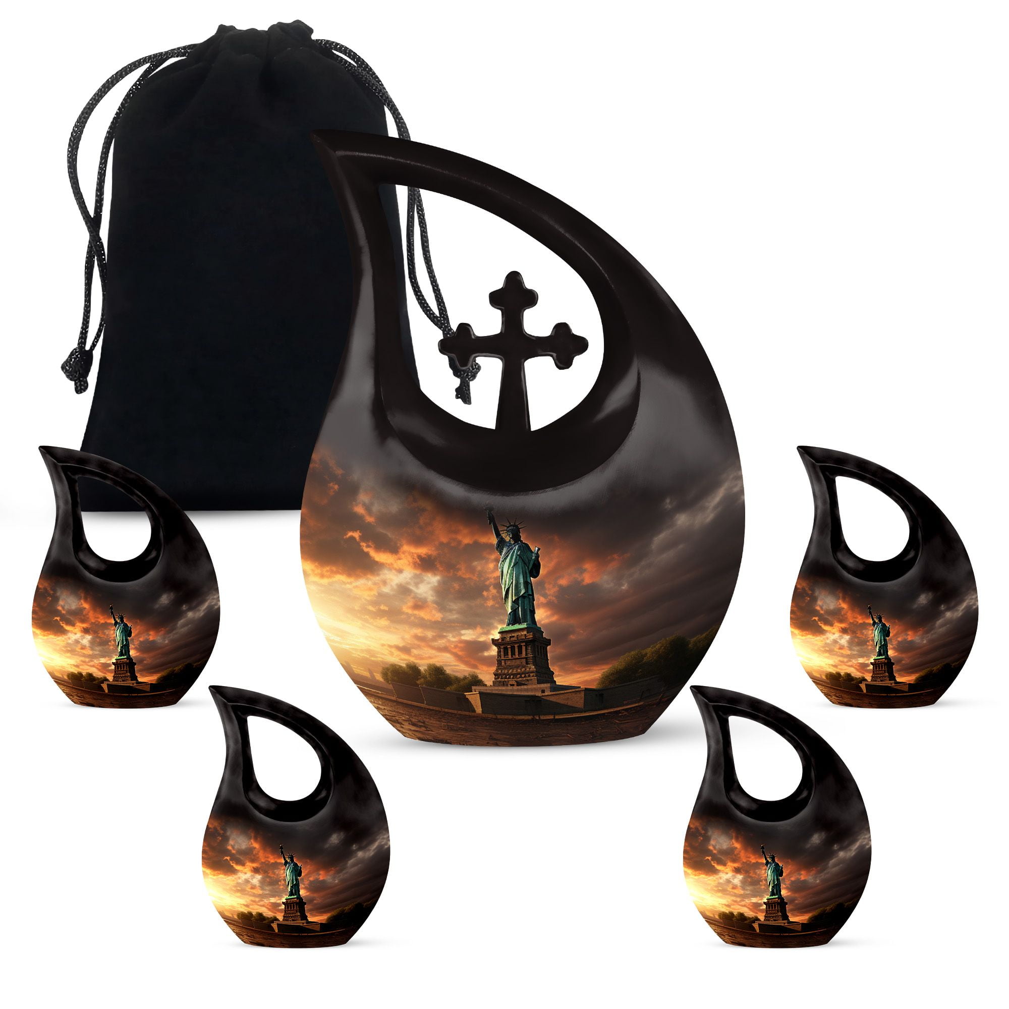 Statue Of Liberty Urn - Decorative Urns For Human Ashes - Urns For ...