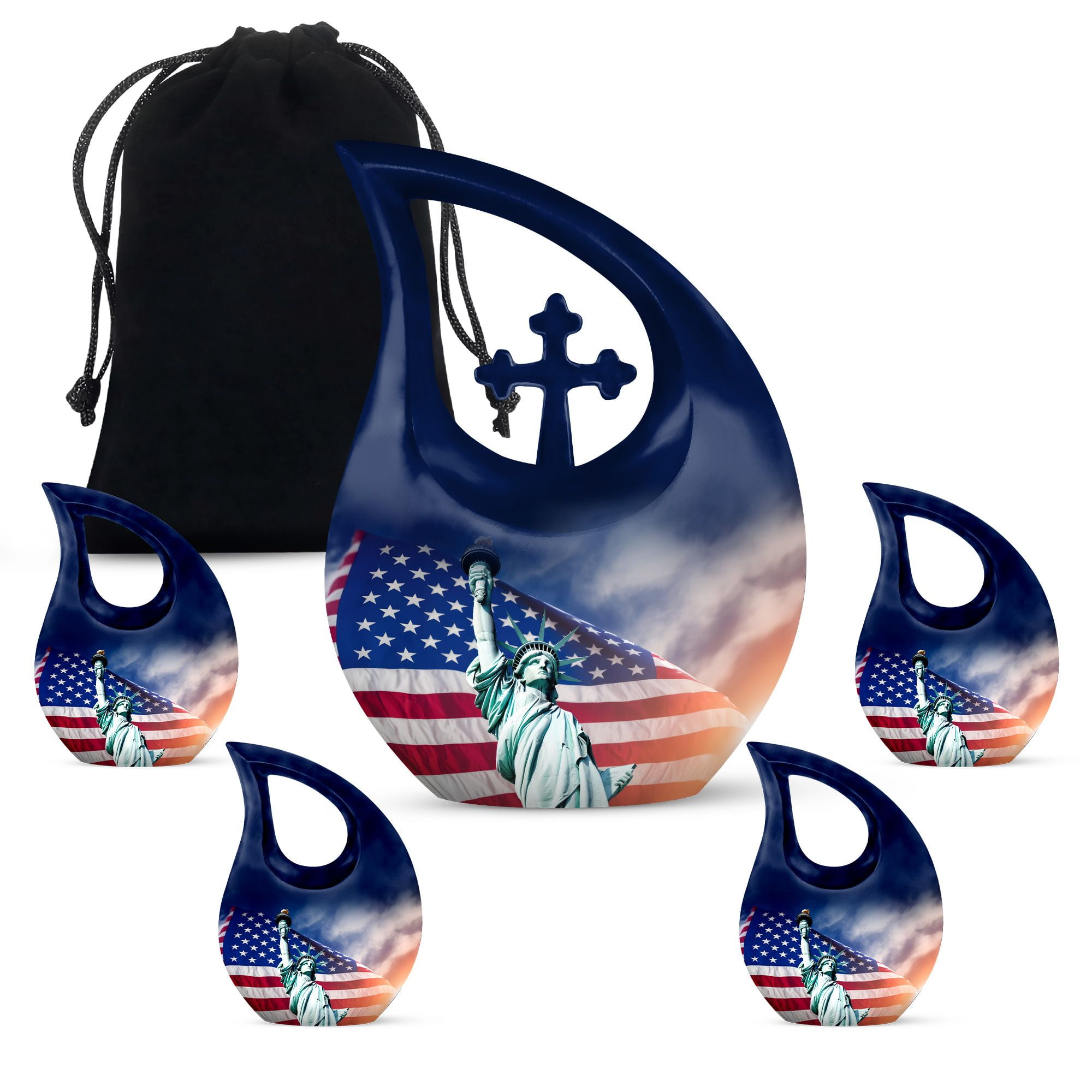 Statue Of Liberty Urn - Large Decorative Urn - Urns For Ashes Adult ...