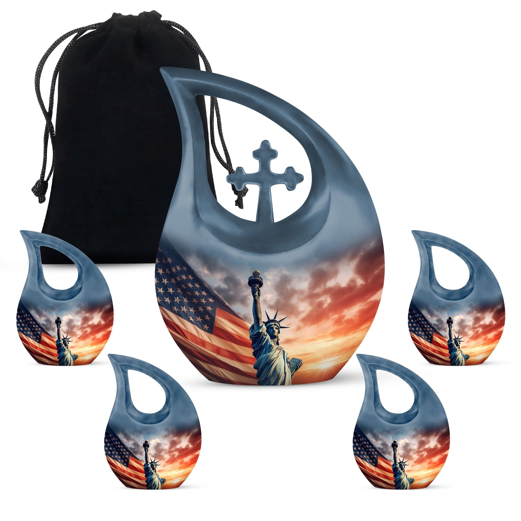 Statue Of Liberty Urn - Large Urn For Human Ashes - Urn For Ashes Adult ...