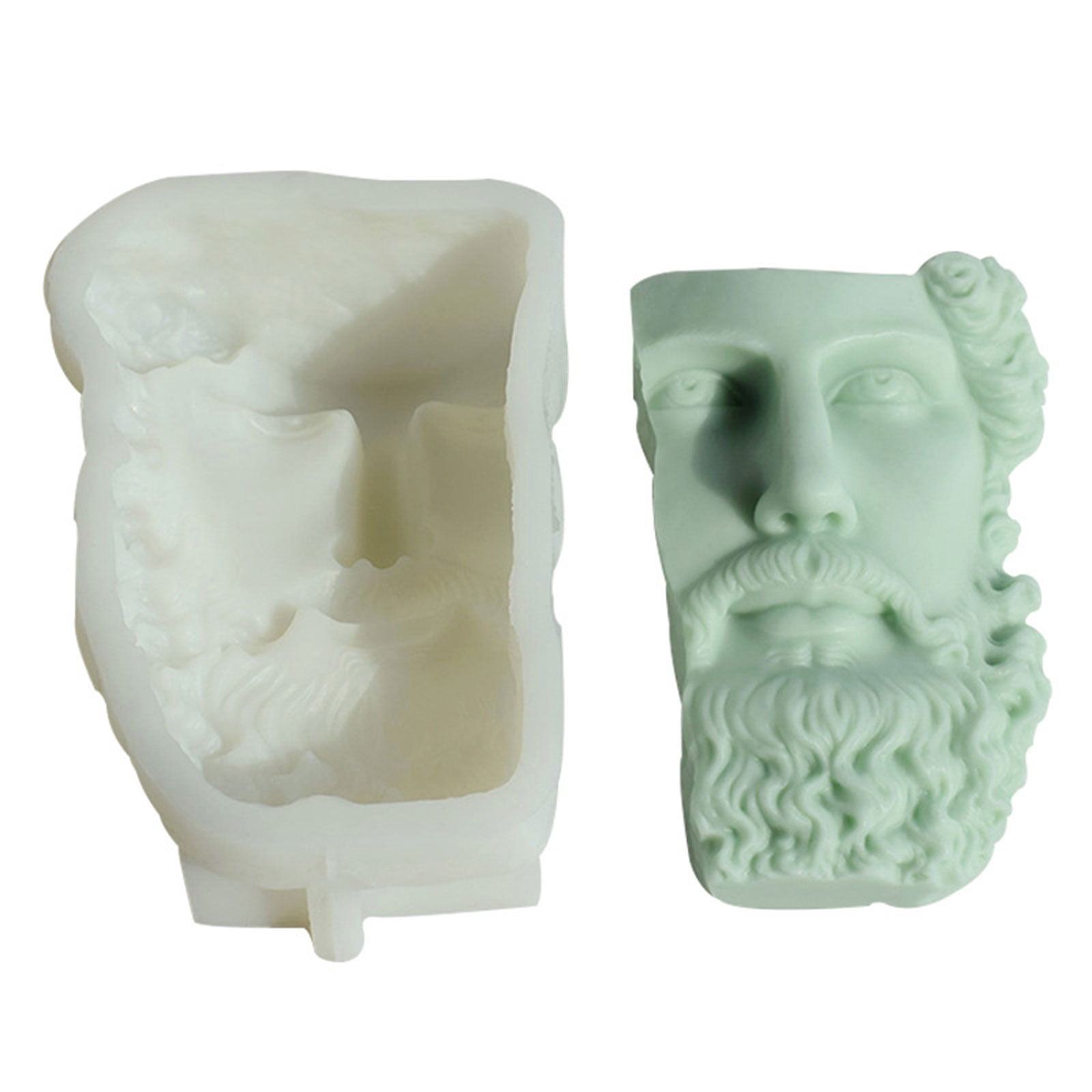Statue Mold for Making Soap Plaster, Resin Casting Silicone Molds ...