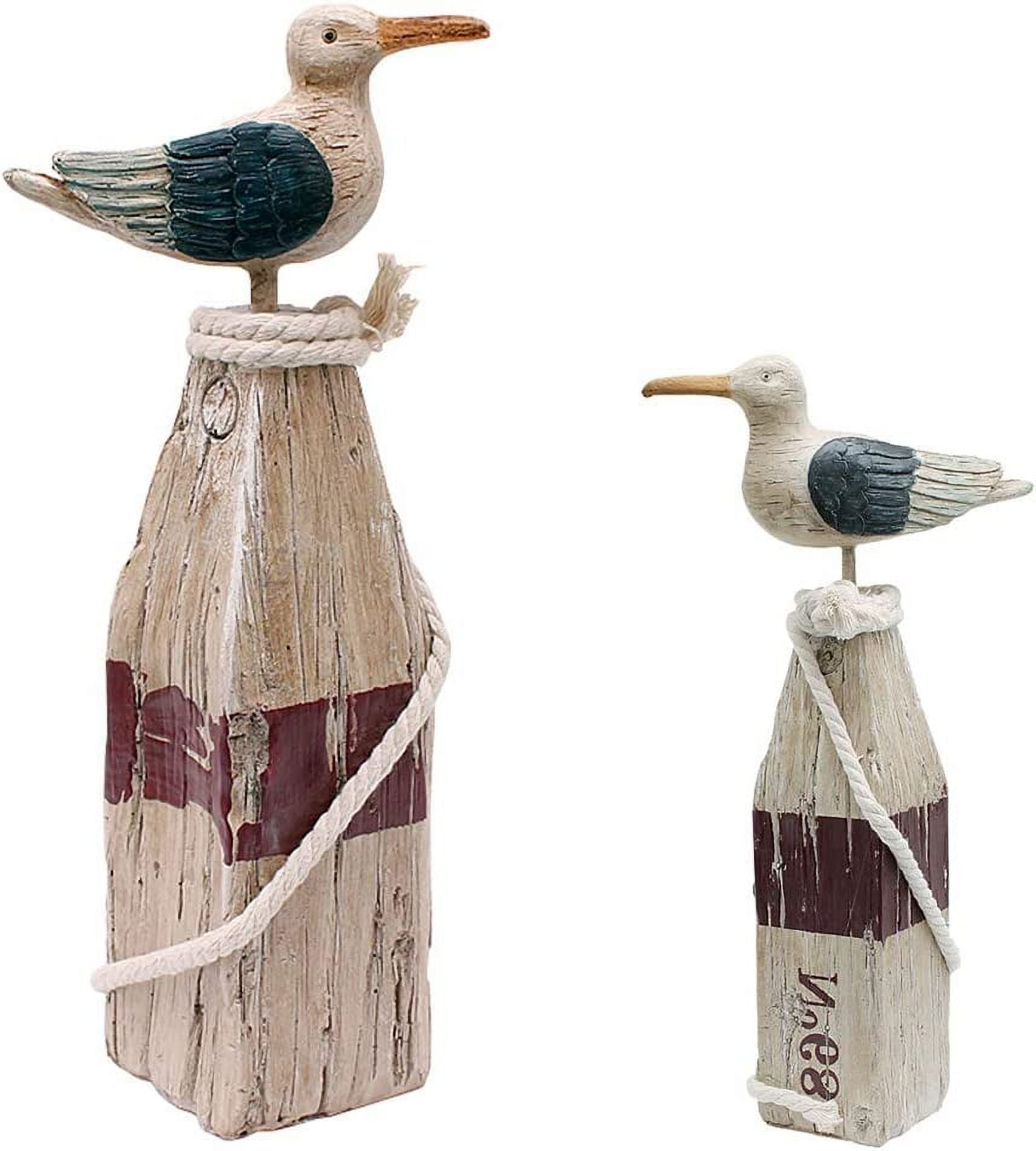 Statue Nautical Polyresin Figurine - Indoor Outdoor Beach Themed ation ...