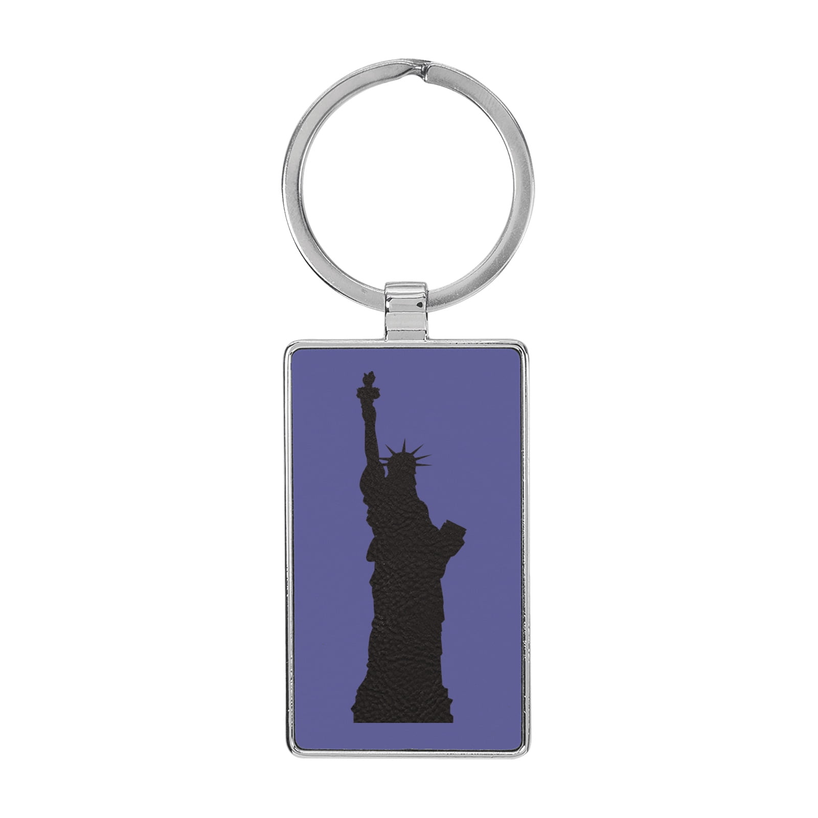Statue Of Liberty Premium Leatherette Keychain usa freedom lady ...