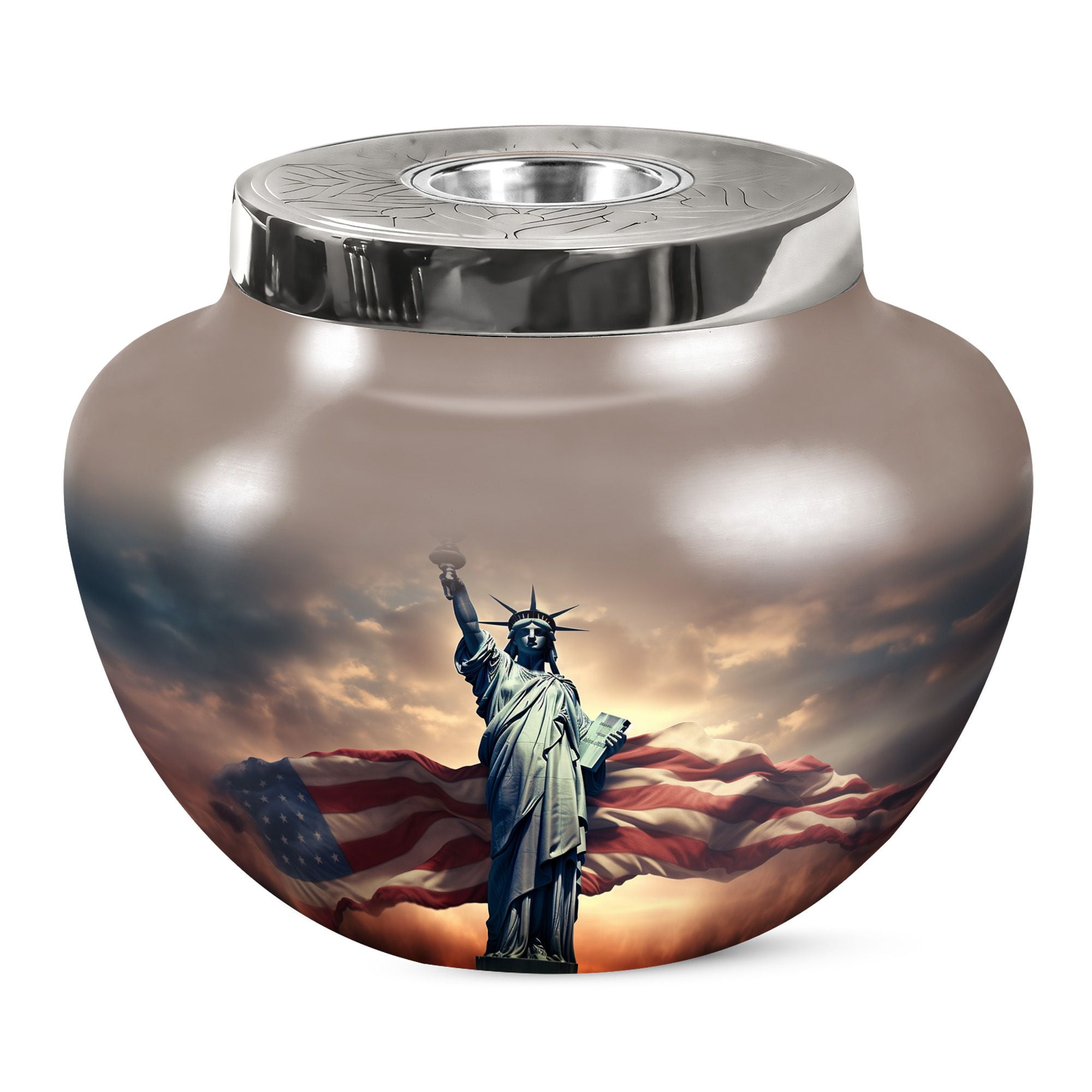 Statue Of Liberty Urn - Urn For Ashes Adult Male - Adult Cremation Urns ...