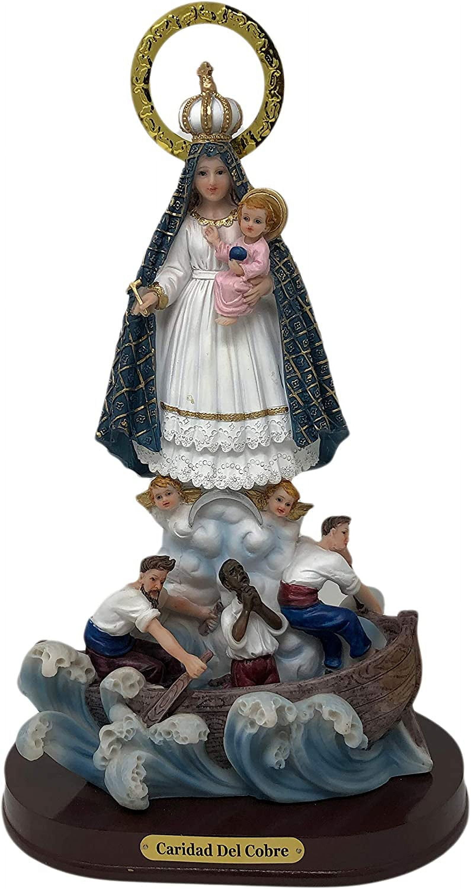Statue Our Lady of Charity Religious Figure 12'' -19890- - Walmart.com