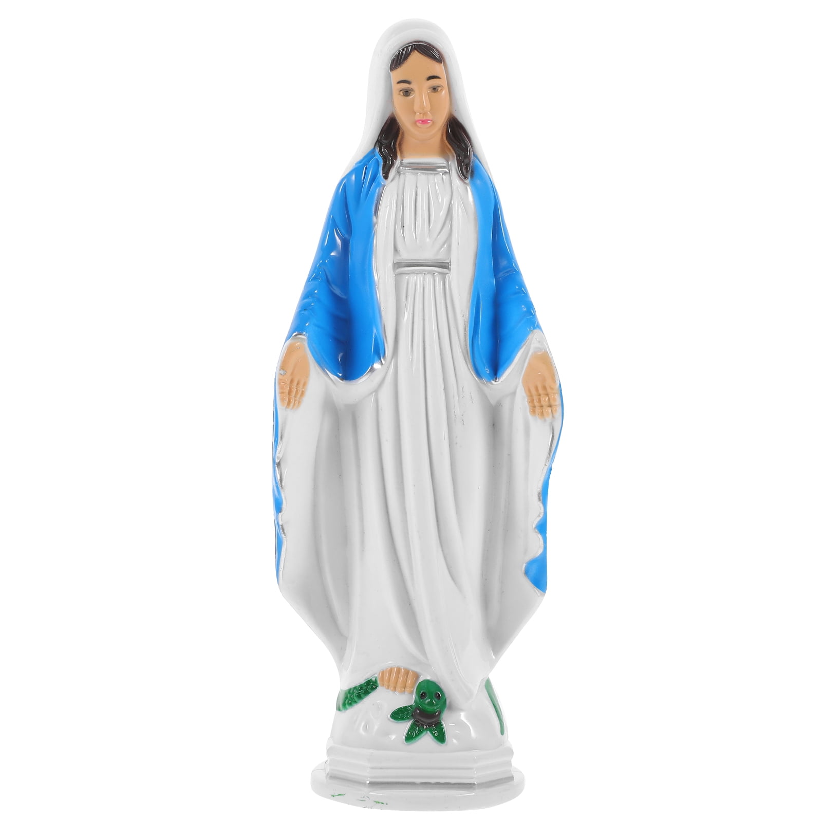 Statue Virgin Mary Statue Plastic Tiny Virgin Mary Plastic Virgin Mary ...