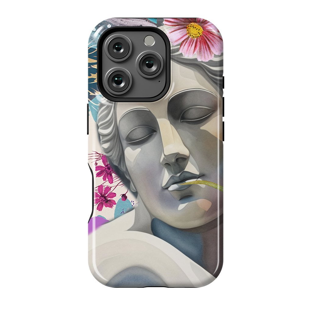 Statue and Artistic Sculpture Phone Case with iPhone 11 to 16 Pro Max ...
