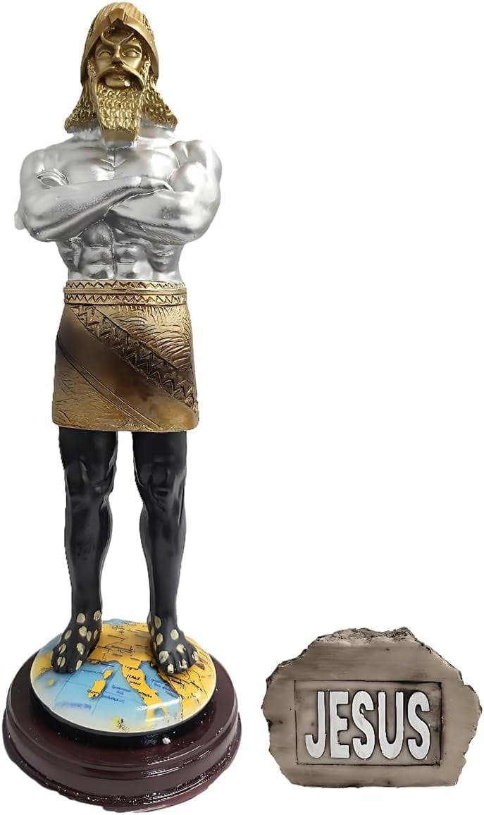 Statue of Daniel 2 Image - Nebuchadnezzar's Dream, 9" Tall | With The ...
