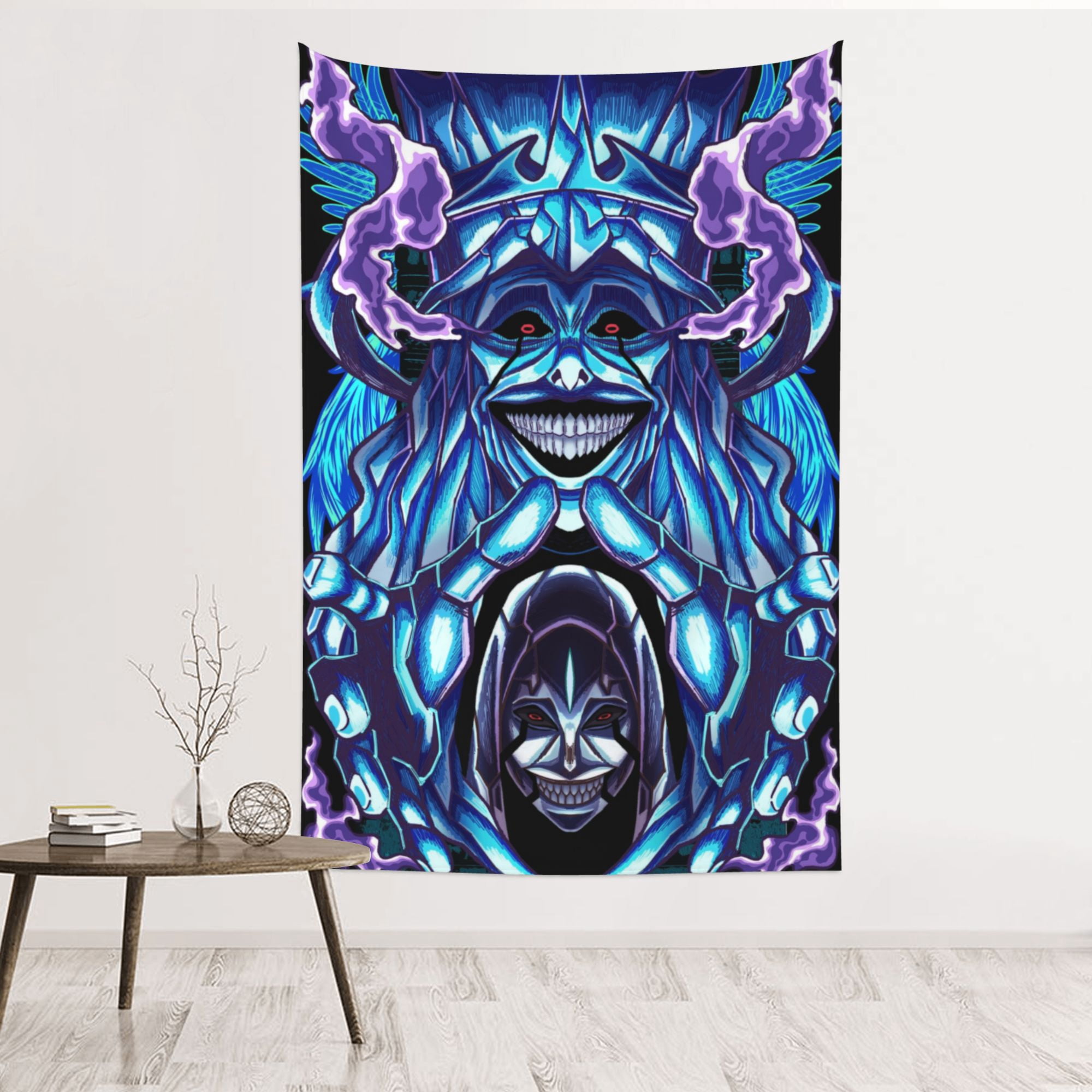 Statue of God Solo Leveling Tapestry Wall Hanging Aesthetic Tapestries ...