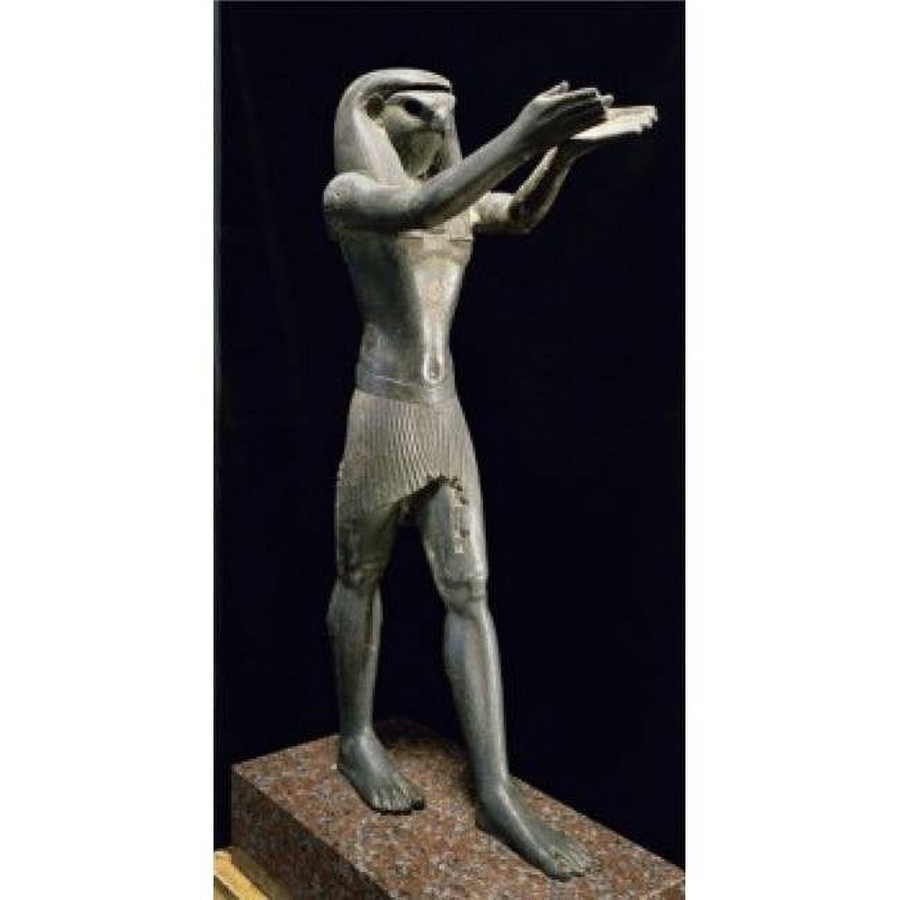 Statue of Horus 1069-664 Bce Egyptian Art Bronze Musee Du Louvre Paris ...