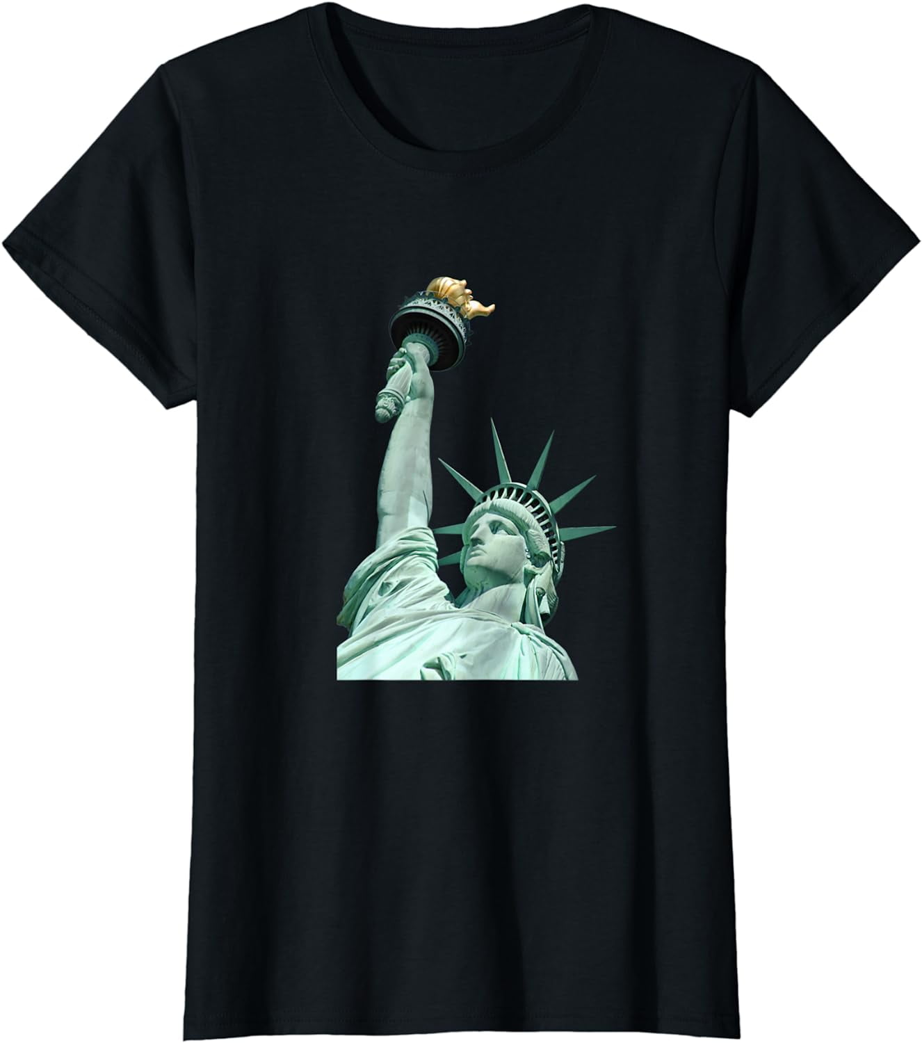 Statue of Liberty New York City NYC Elegant Tee Shirt - Walmart.com