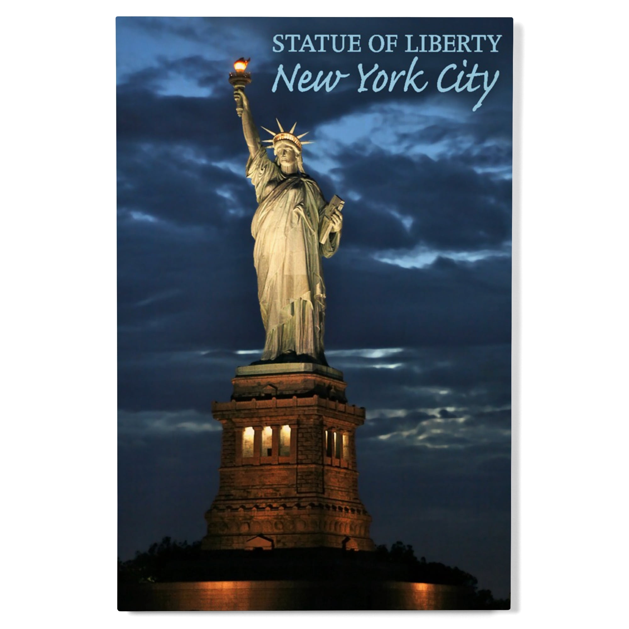 Statue of Liberty Night, New York City, New York, Photography Birch ...