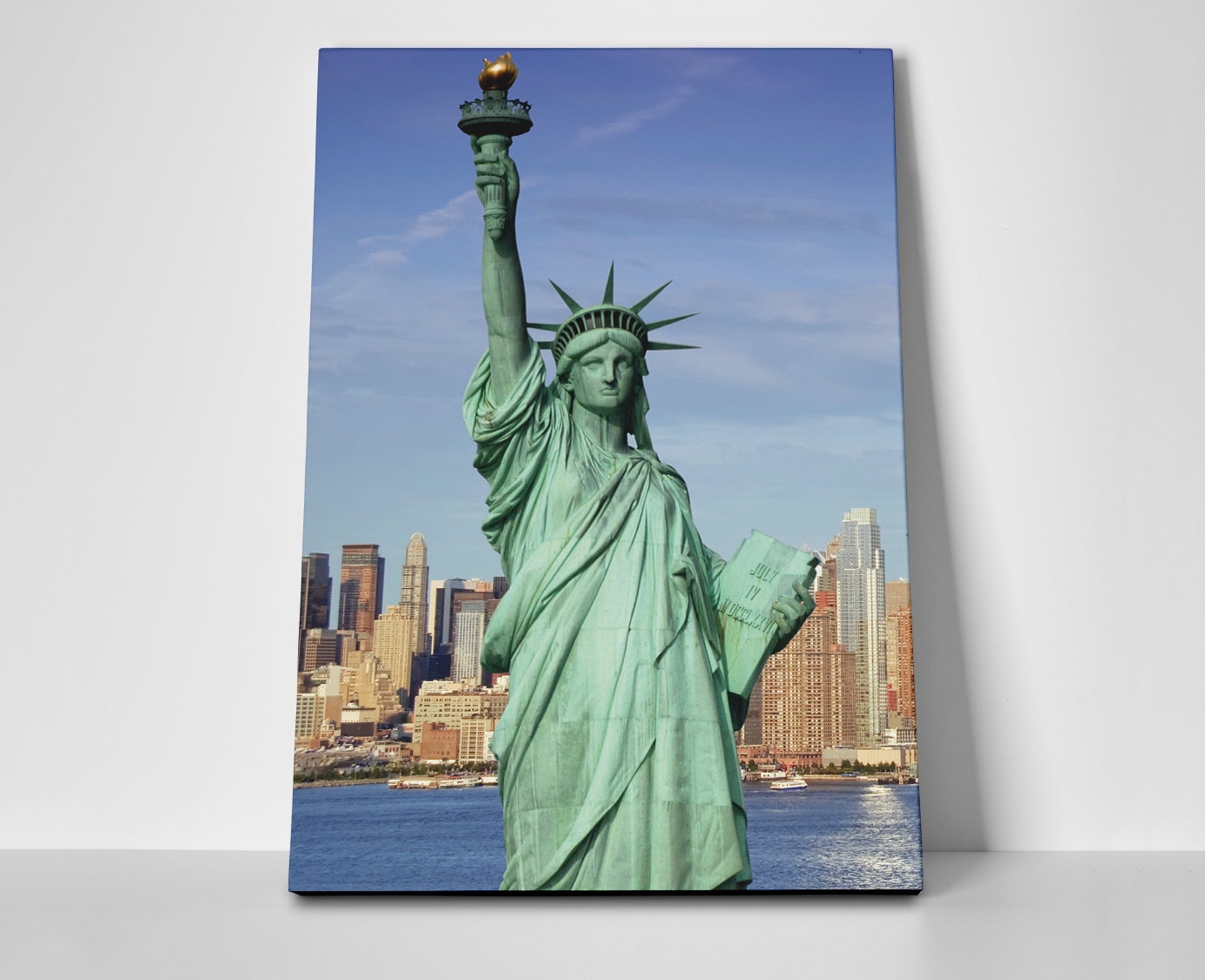 Statue of Liberty Poster or Wrapped Canvas - Walmart.com