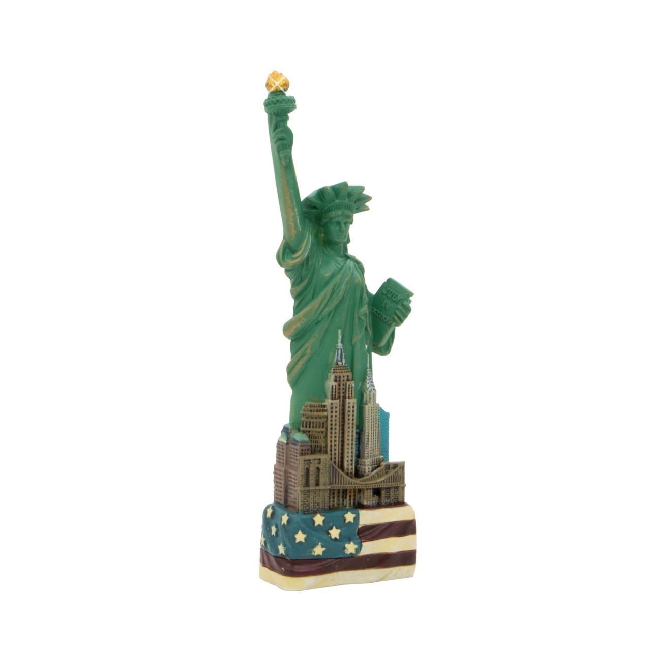 Statue of Liberty Statue Magnet with Flag Base - Walmart.com