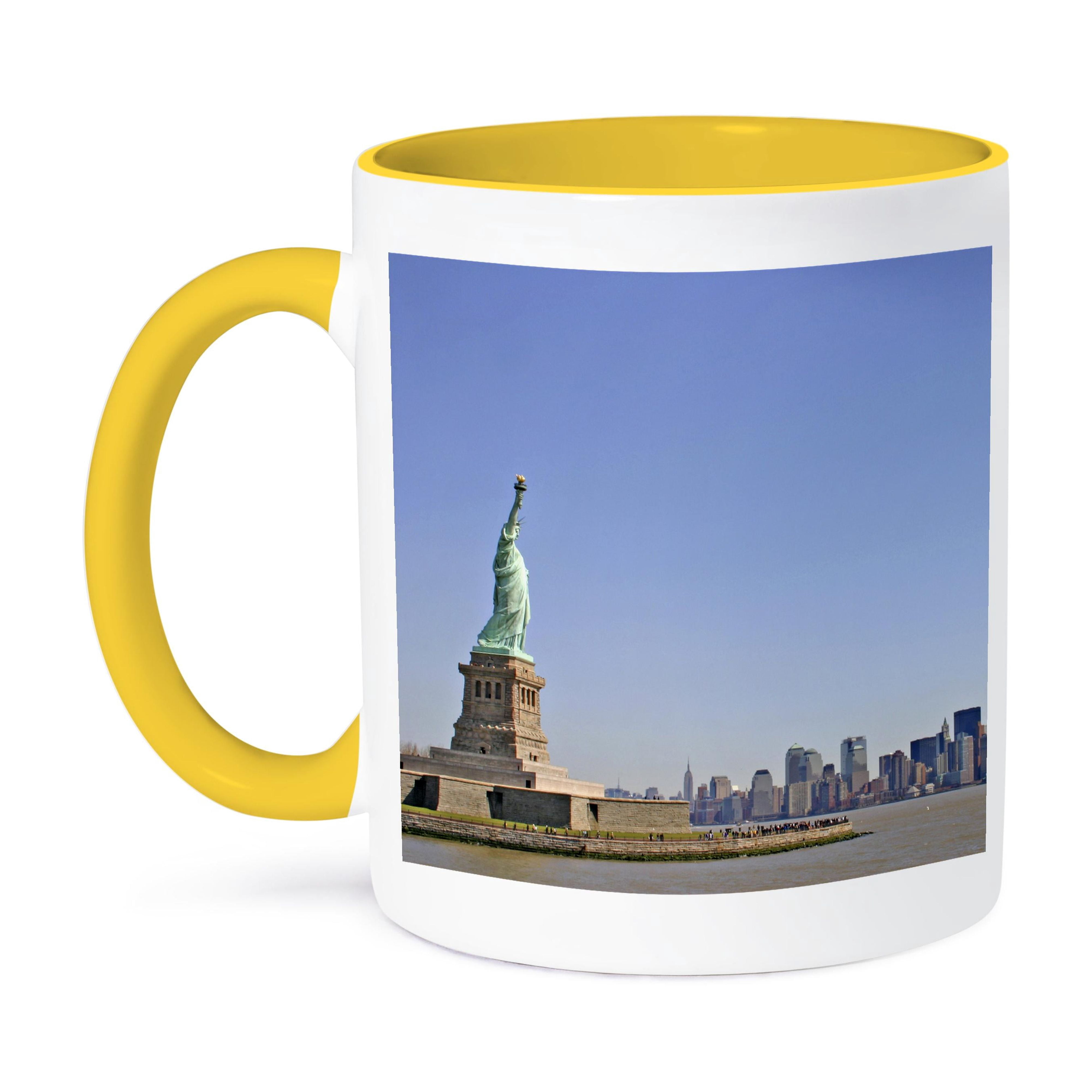 3dRose, Statue of Liberty and Manhattan, New York City - US33 MGI0060 ...
