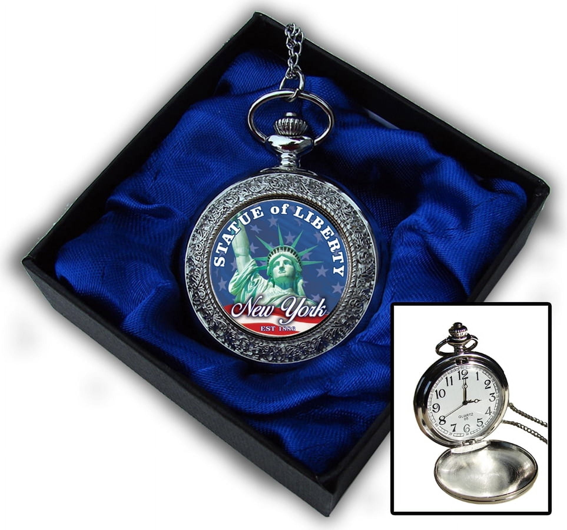 Statue of Liberty pocket watch - Walmart.com